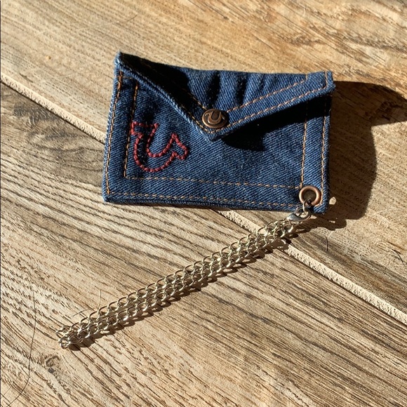 True Religion | Bags | True Religion Small Wallet W Chain | Poshmark